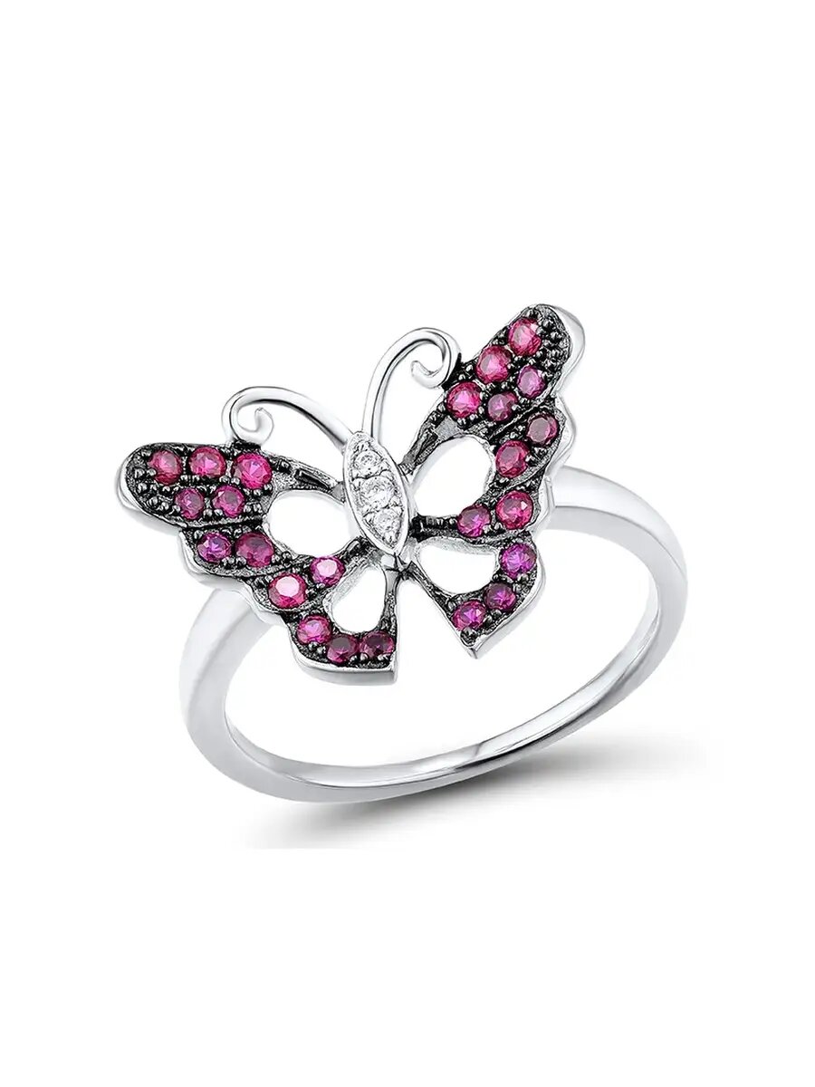 Кольцо, серебро, 925 проба