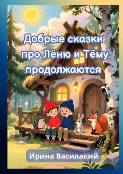 Добрые сказки про Лёню и Тёму продолжаются. Добрые сказки для детей и взрослых [Цифровая книга]