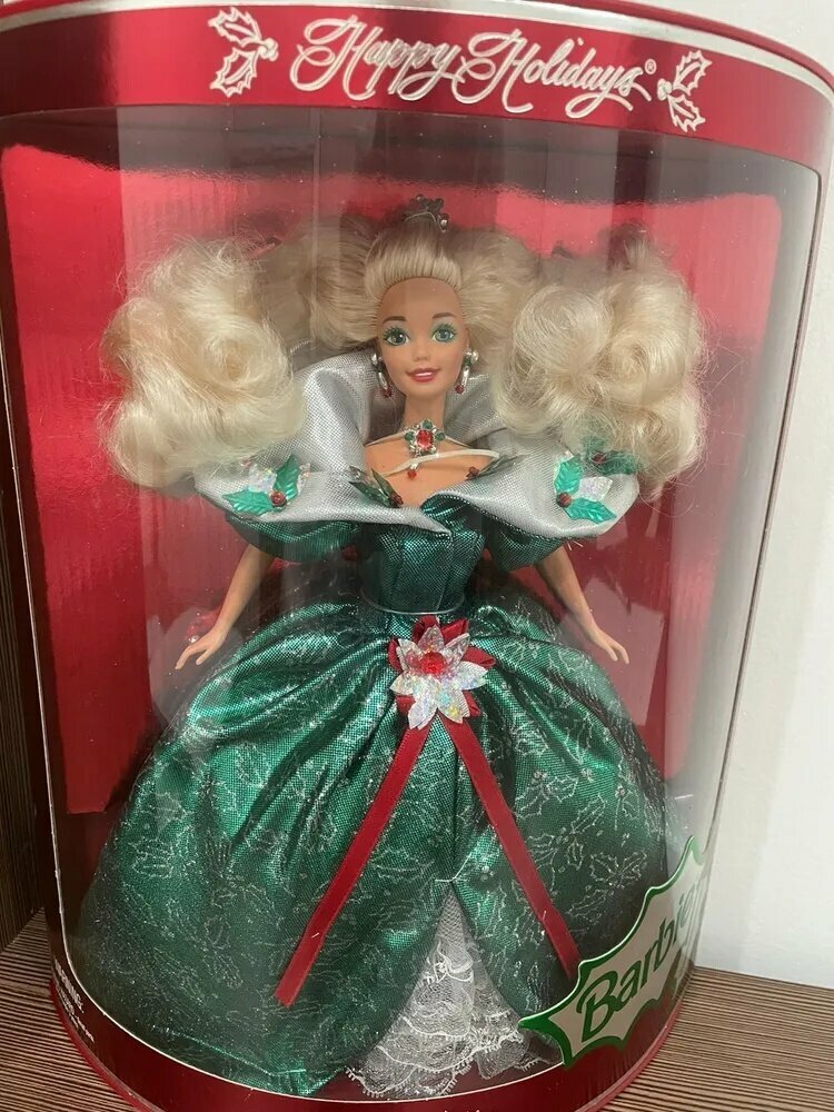 Барби Хэппи Холидэй 1996 Barbie Happy Holidays African American 15647