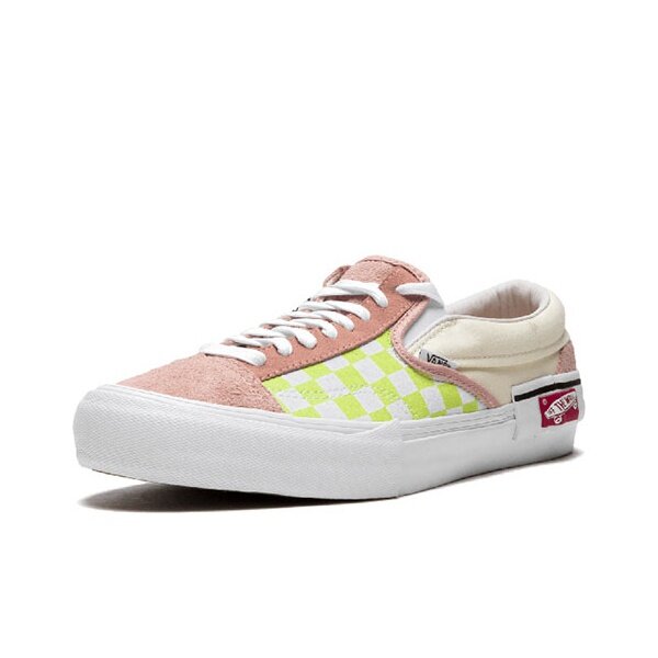 Кроссовки VANS slip-on, размер EU 37 стопа (23.5CM), розовый, — фото 1