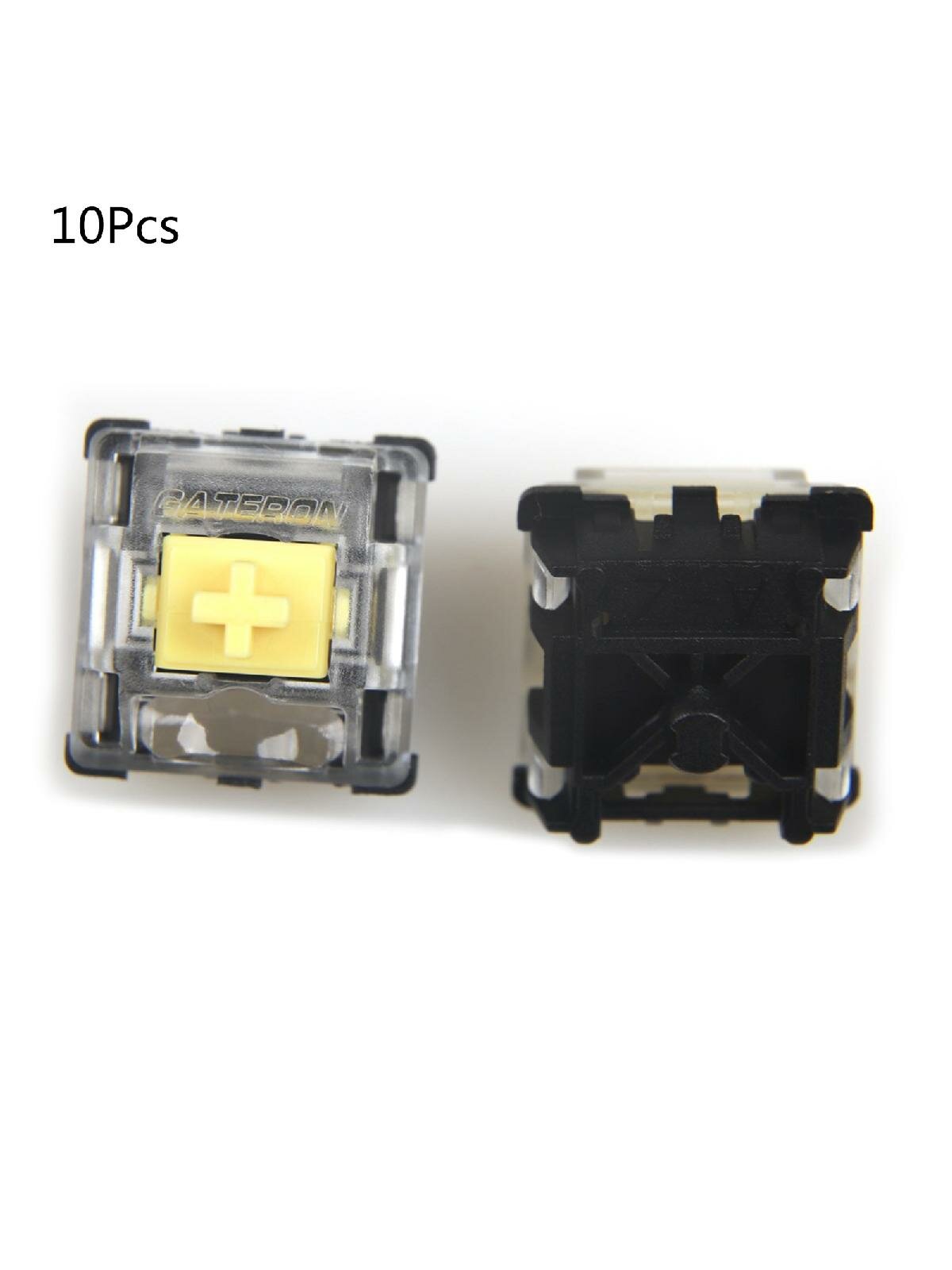 Mechanical Keyboard Silents Switches Black RedTea Green Silver Yellow Transparent Case for RGBPlug-in