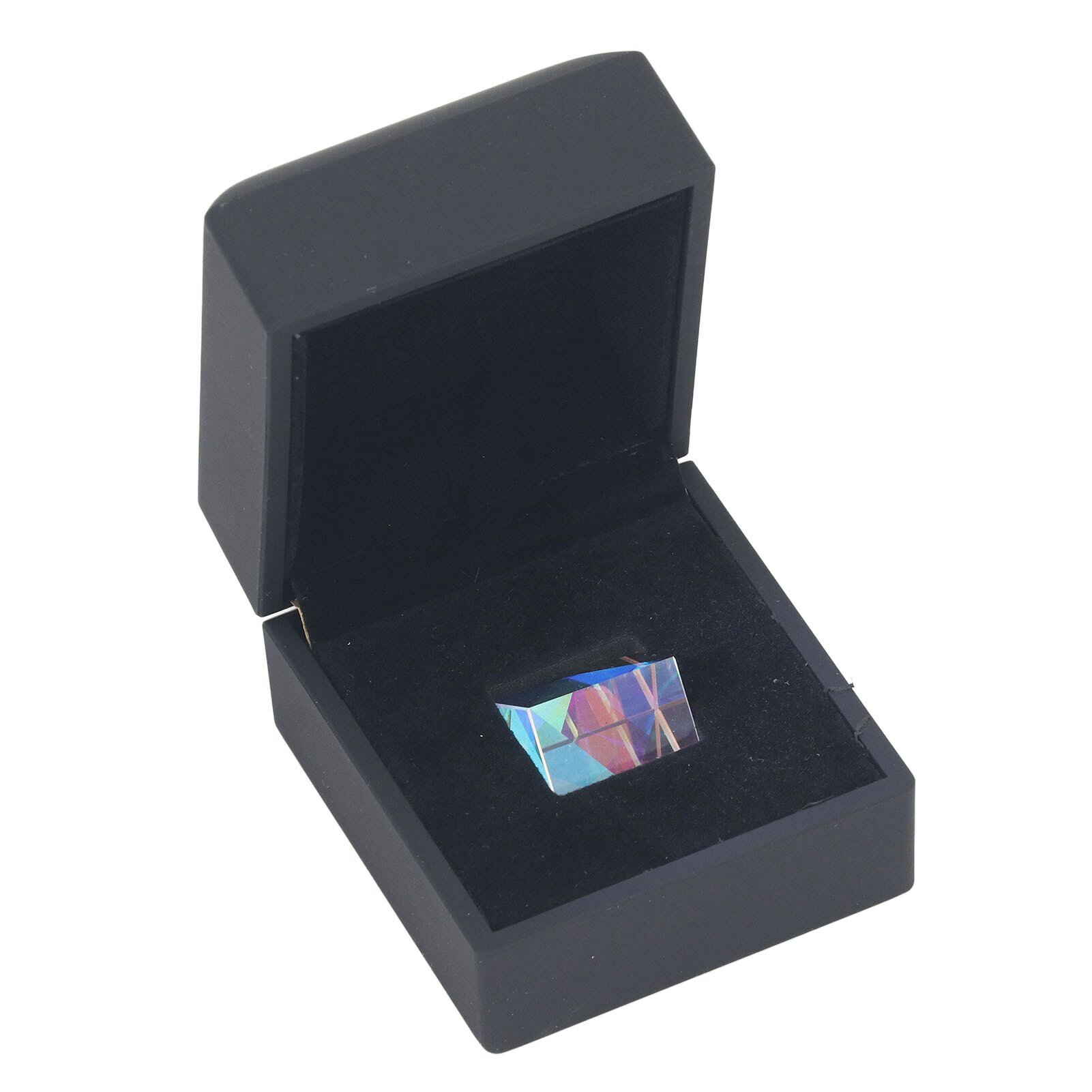 Цветная призма оптическая стеклянная салона