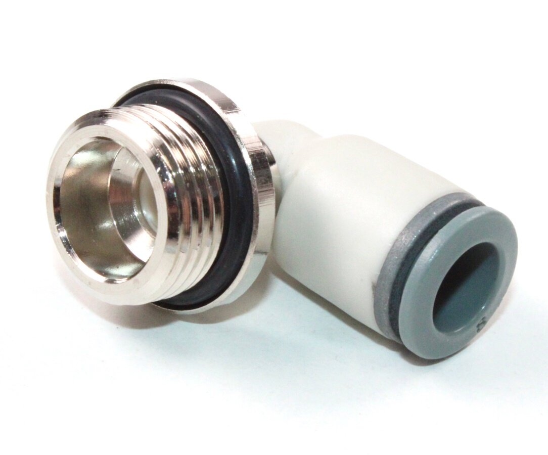 R7522 8-3/8, Угловой поворотный фитинг, Camozzi