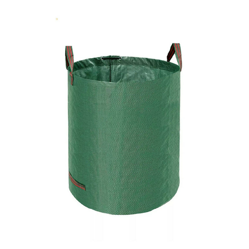 Садовая сумка для сбора листьев практичная зеленая прочная и легкая в чистке для ухода за участком