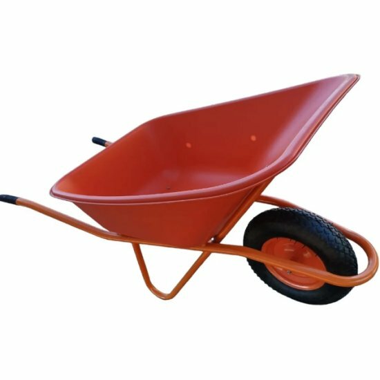 Тачка строительная Lwi 150 л, 280 кг, одноколесная, полимерное корыто (150PROFI)