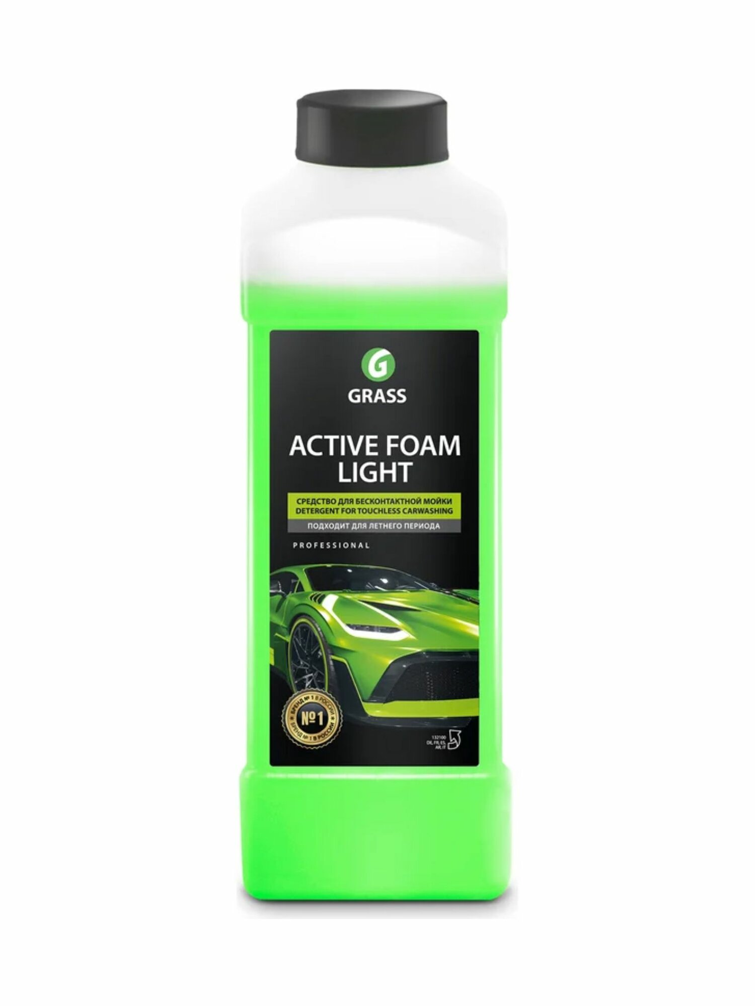 Автошампунь, активная пена GRASS Active Foam Light, 1 л