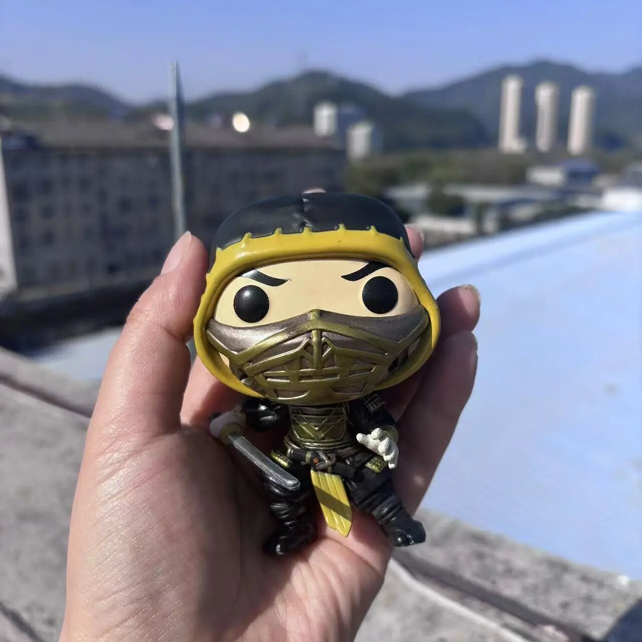 Mortal Kombat Scorpion Funko Pop, Цвет: 02, No box