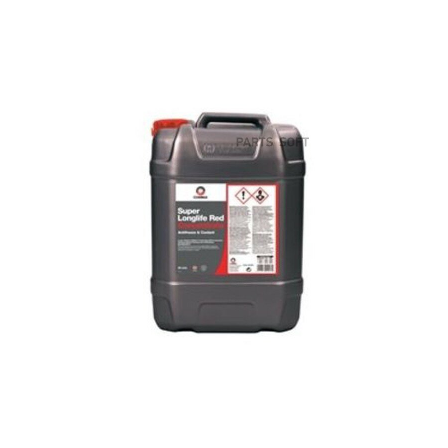 Антифриз (концентрат) моноэтиленгликоль. Super Longlife Red Concentrate , TL774D, WSS-M97B44-D, MB (325.3), RENAULT 41-01-001, BS-6580-2010 от официального дистрибьютора, COMMA, артикул SLA20L
