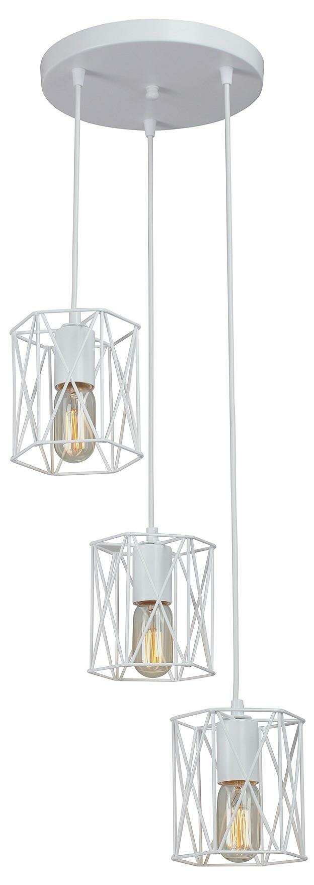 Подвесной светильник Vitaluce V4382 V43820-0/3S На монтажной пластине Техно