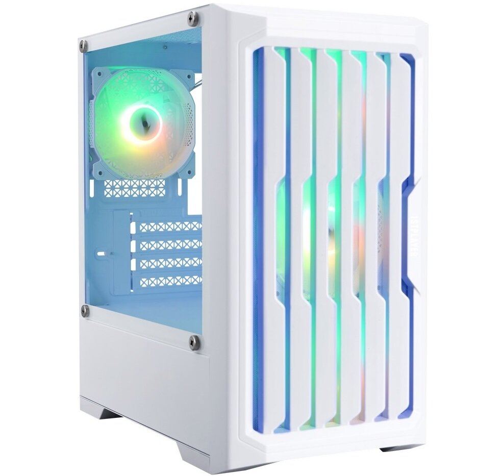 Компьютер Riwer Game FHD Pro 3953702 (Intel Core i5-12600KF, DeepCool AG400 Wh ARGB V2, Asus Prime B760M-K, 32 Гб D5 5600 (2х16), 1 Tб M.2 NVMe Gm, GeForce RТХ 5060 Ti 16 Гб, Windows 11 Pro, 1Stplayer Bollet Hunter H2 ARGB Wh, 1Stplayer Ack Standsrd 650W