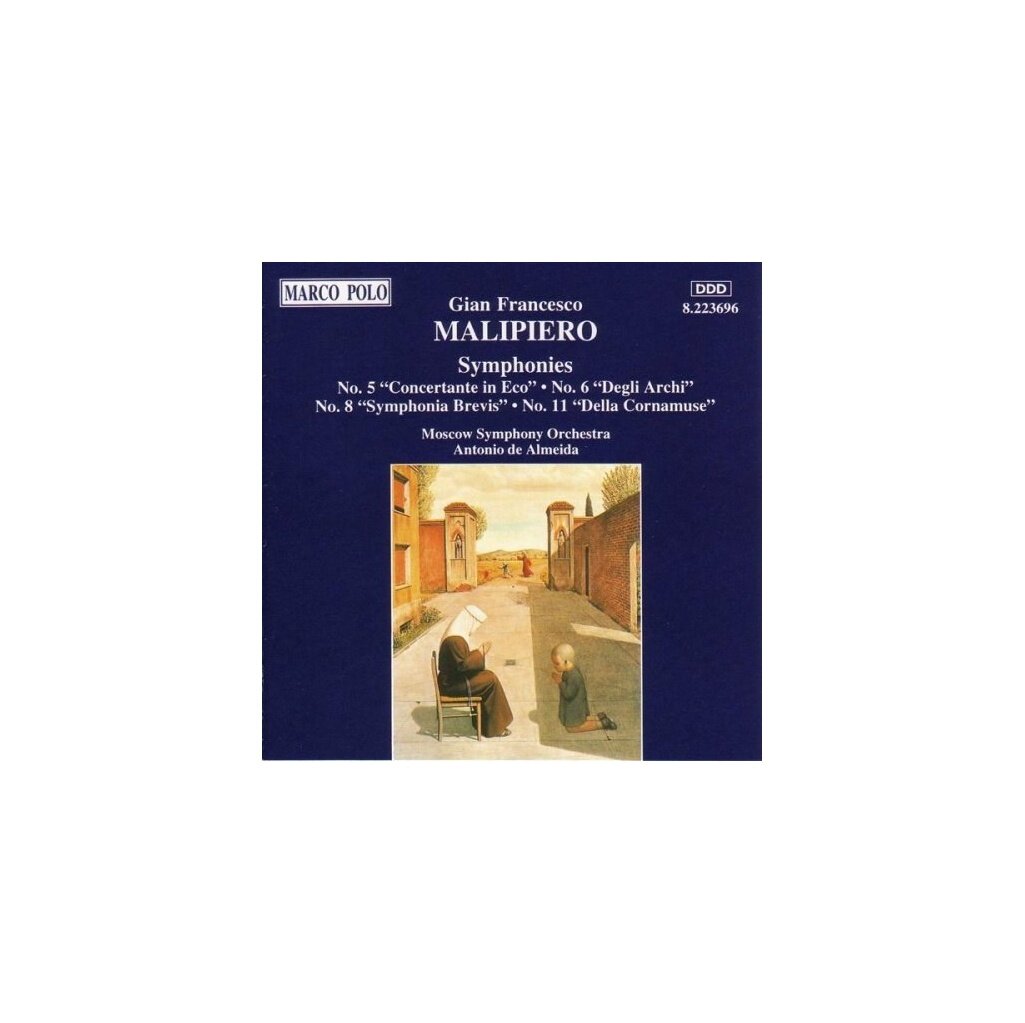 Диск MALIPIERO: Symphonies Nos. 5, 6, 8 and 11 (1 CD)