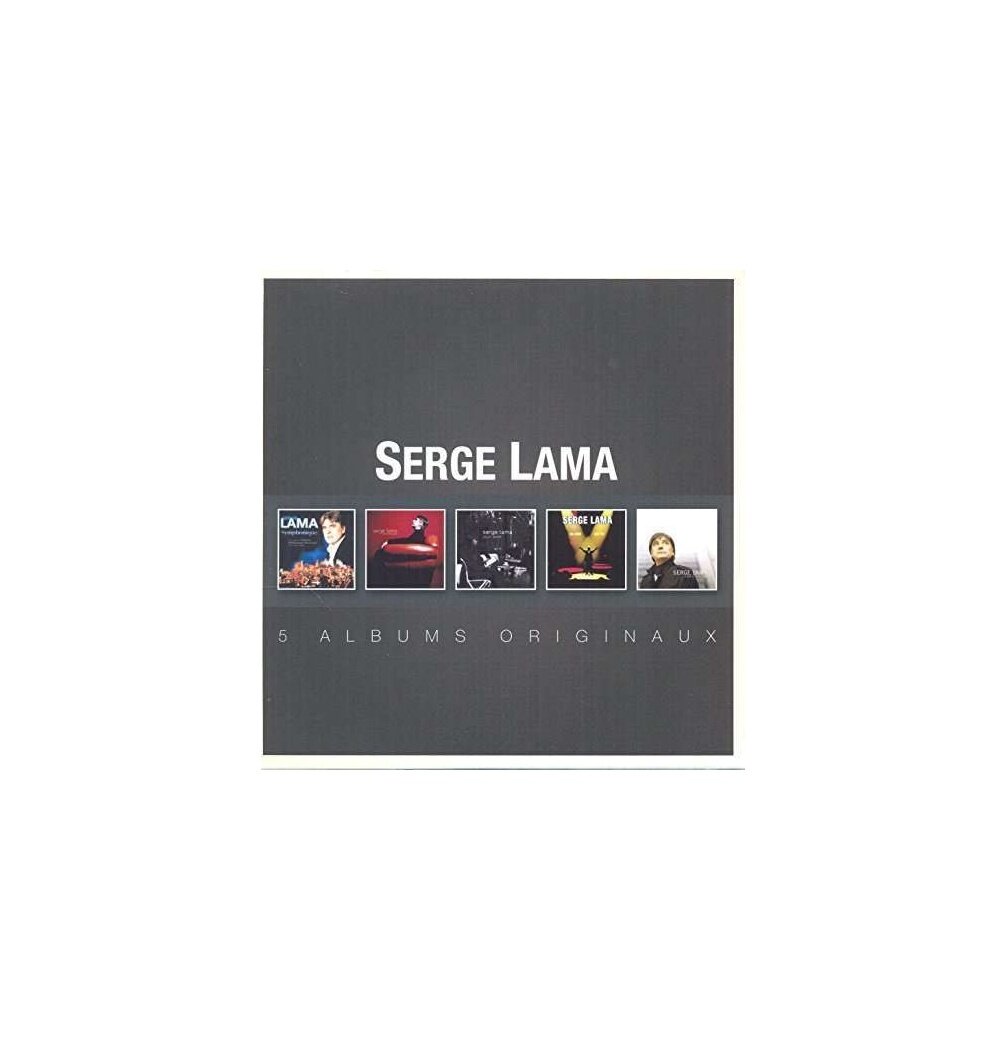 Диск Serge Lama - Original Album Series (5 CD)