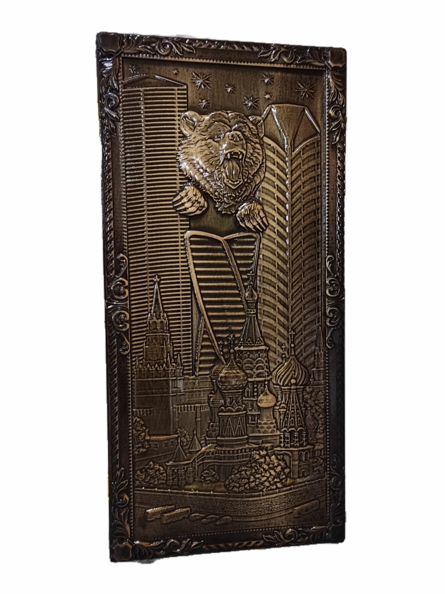 Нарды деревянные ручной работы "Россия"