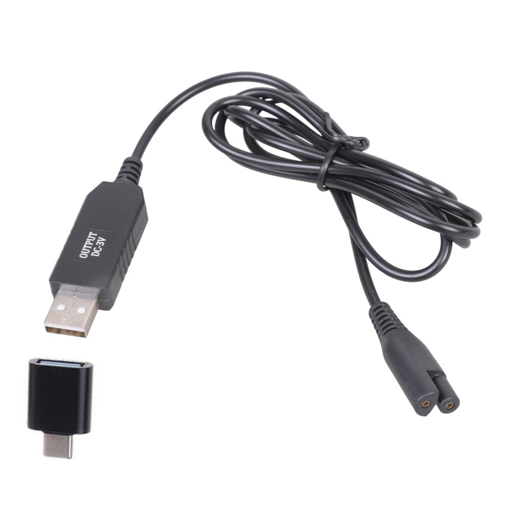 Портативный сменный зарядный кабель 3 В для ирригаторов полости рта, вход USB Type C