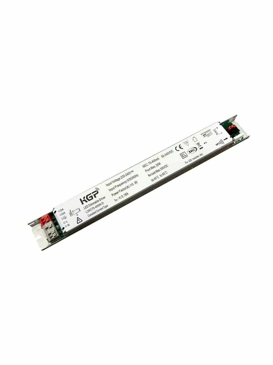 LED-драйвер AC-DC KGP L50C300-1050D-D, мощность 50 Вт, выход 20.50В/0,3.1,05A