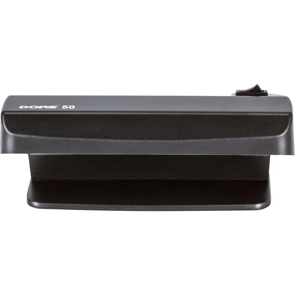 Ультрафиолетовый детектор DORS 50 серый FRZ-054883, пластиковый корпус, мультивалютный режим, ориентация банкнот любой
