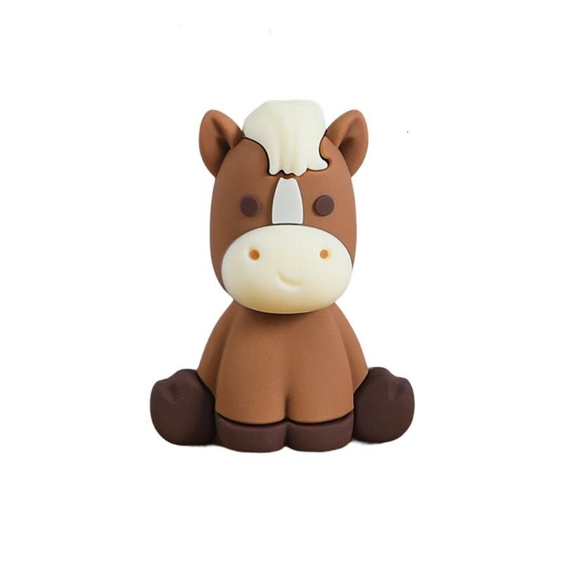 Фигурки животных для украшения торта, светло- коричневая лошадь