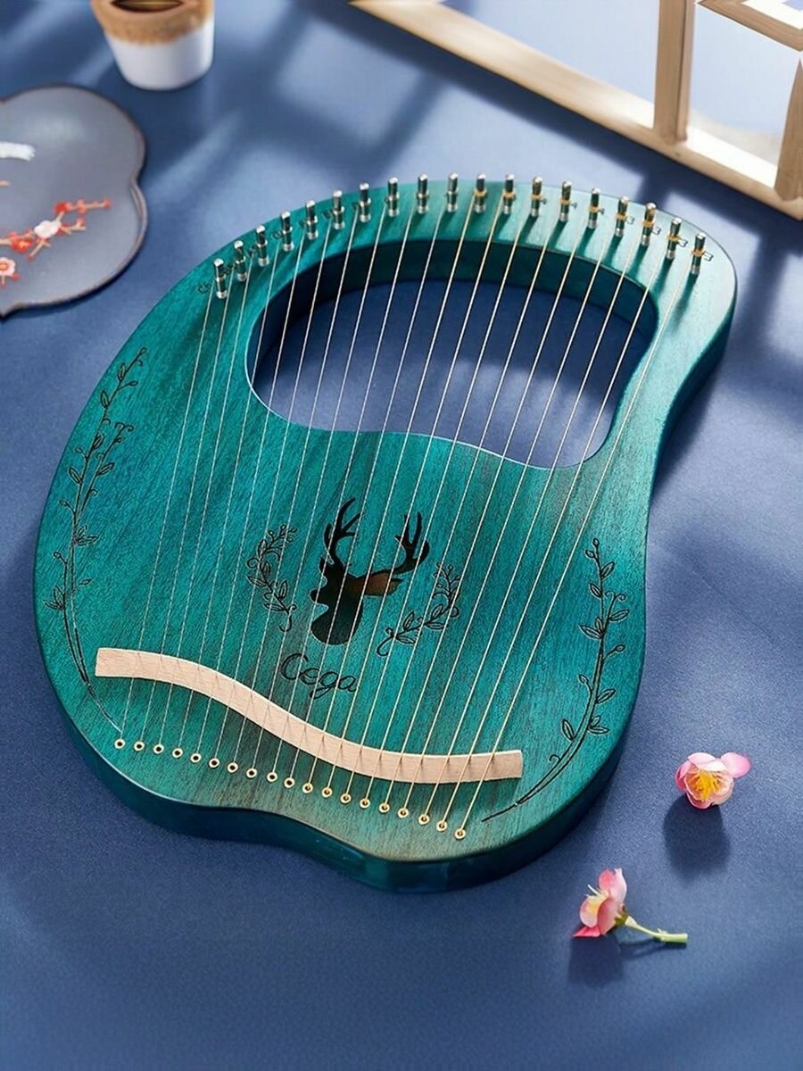 Арфа 16-струнная деревянная лира Ключ C
