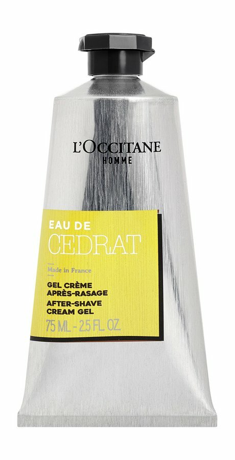L'Occitane Homme Eau de Cedrat After-Shave Cream Gel - Увлажняющий бальзам после бритья с экстрактом цедрата 100 мл.