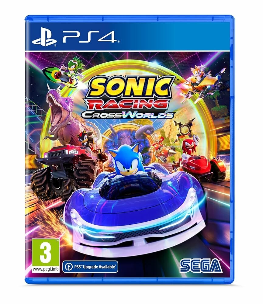 Игра Sonic Racing: CrossWorlds для PS4 (Русские субтитры)