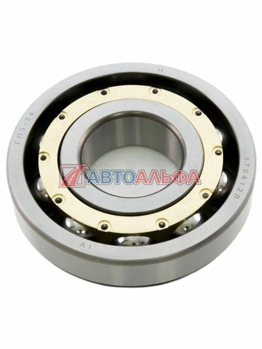 Подшипник 6-170412Л (412N) КАМАЗ КПП и делитель, задняя опора, первичный вал