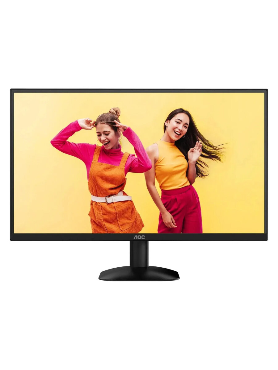 Монитор 23.8" AOC Q24B35 black (IPS, 2560x1440, 178°/178°, 250 cd/m2, 1300:1, 4ms, 120Hz, HDMI, DisplayPort) (Q24B35)
