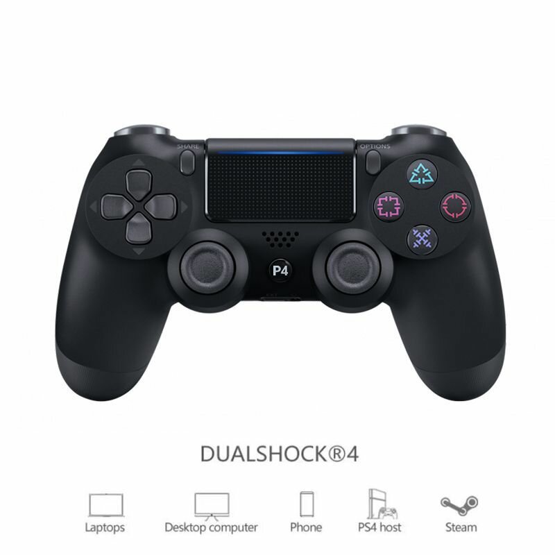Контроллер для консоли PS4, беспроводной Bluetooth-контроллер для компьютера, беспроводной вибрационный контроллер для ПК, контроллер для Steam Black Myth.
