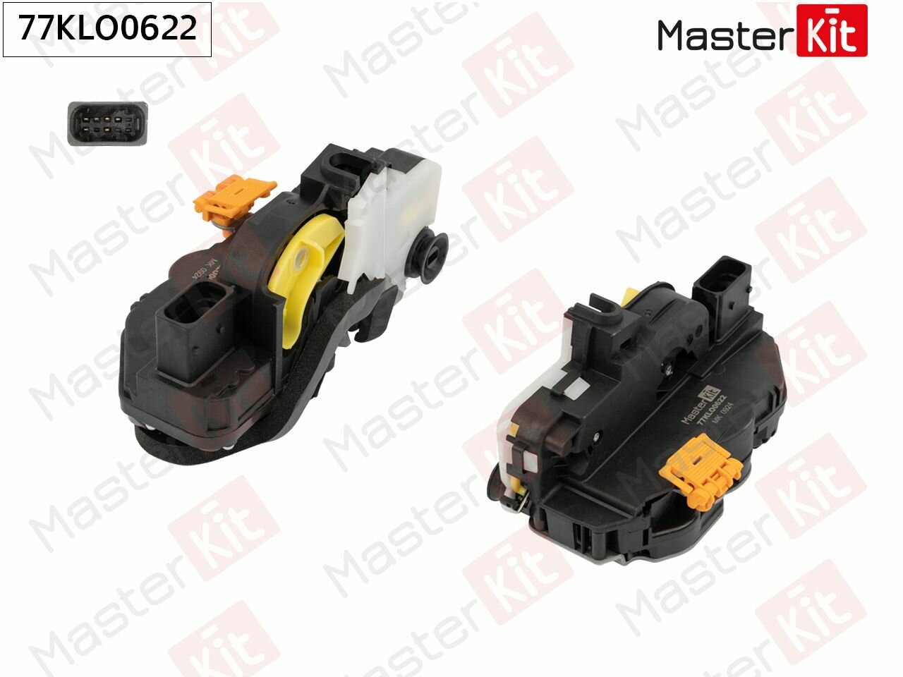 Замок задней левой двери CHEVROLET CRUZE J300/OPEL ASTRA J P10 2009 - - MasterKit 77KLO0622