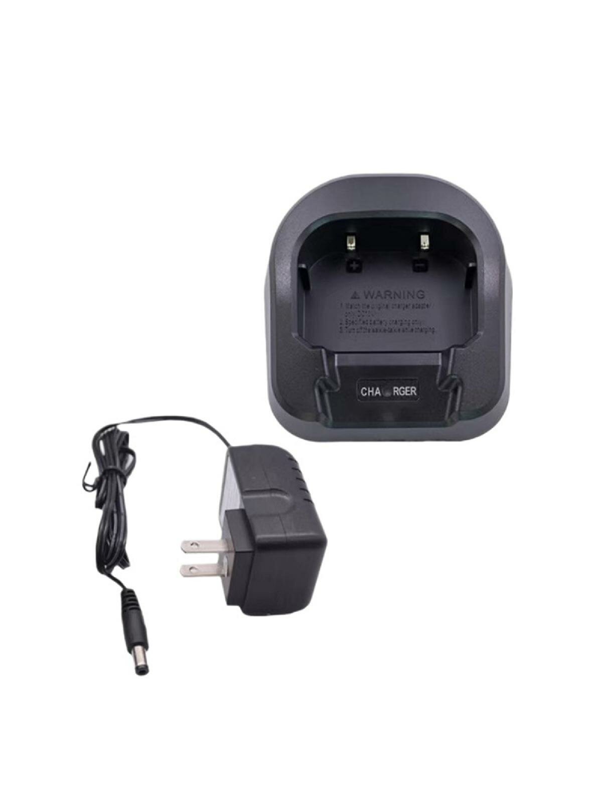 Адаптер для зарядки аккумулятора двусторонней радиосвязи Настольное зарядное устройство