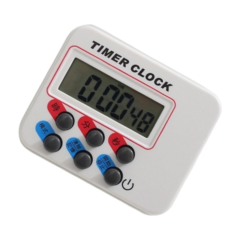 Точный Цифровой Кухонный Таймер Для Выпечки Приготовления Пищи С Громким Будильником И Магнитным Таймером Обратного Отсчета Точные Часы
