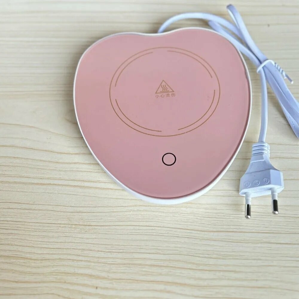 Подогреватель чашек для домашнего офиса, нагревательный коврик для кофе, чая, молока, электрическая быстрая грелка для офисного стола Гравитационная индукция