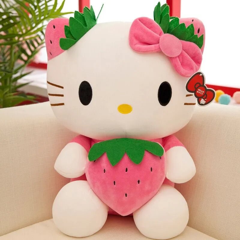 Hello Kitty мультфильм плюшевая игрушка кукла подарок на день рождения