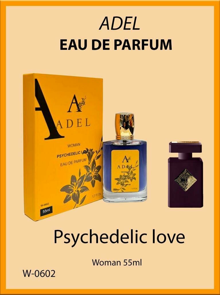 Духи ADEL Adel Psychedelic Love, унисекс, цветочный аромат, по мотивам