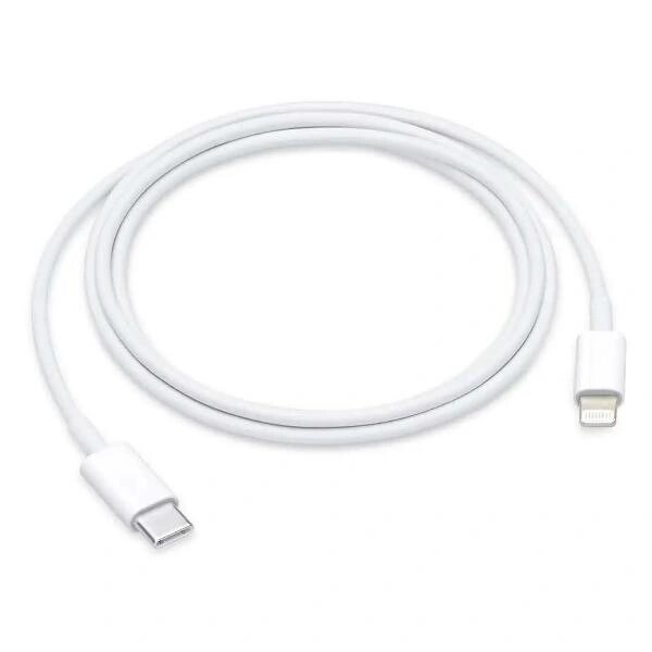 Кабель Apple USB-C Lightning, 20Вт, 1 м, белый (MUQ93)