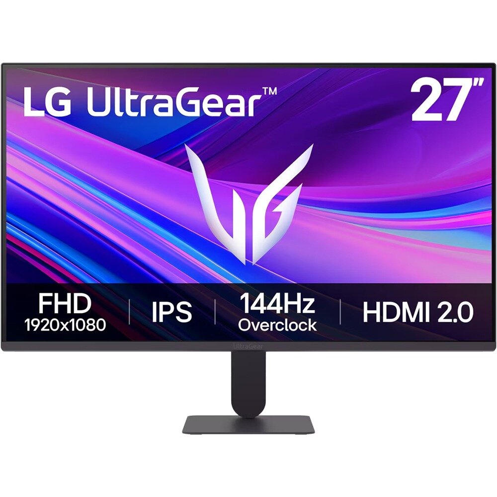 Монитор LG 27" UltraGear 27G411A-B черный IPS LED 16:9 HDMI матовая 1500:1 250cd 178гр/178гр 1920x1080 144Hz G-Sync FreeSync DP FHD 3.8кг
