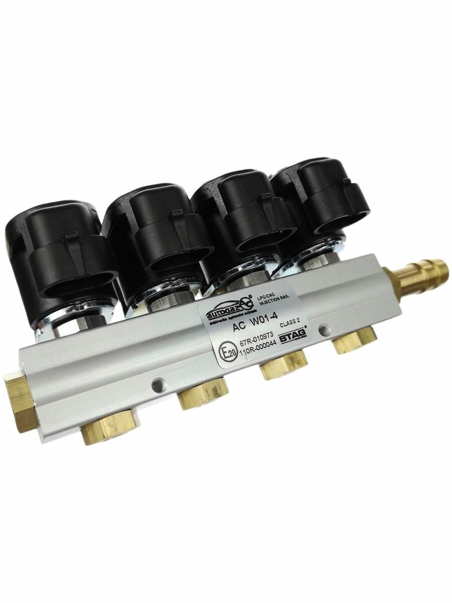 Газовые форсунки ГБО Stag AC W01 2 Om 4 цилиндра