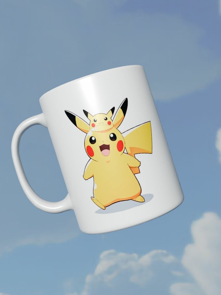 Кружка Pikachu Пикачу — фото 1