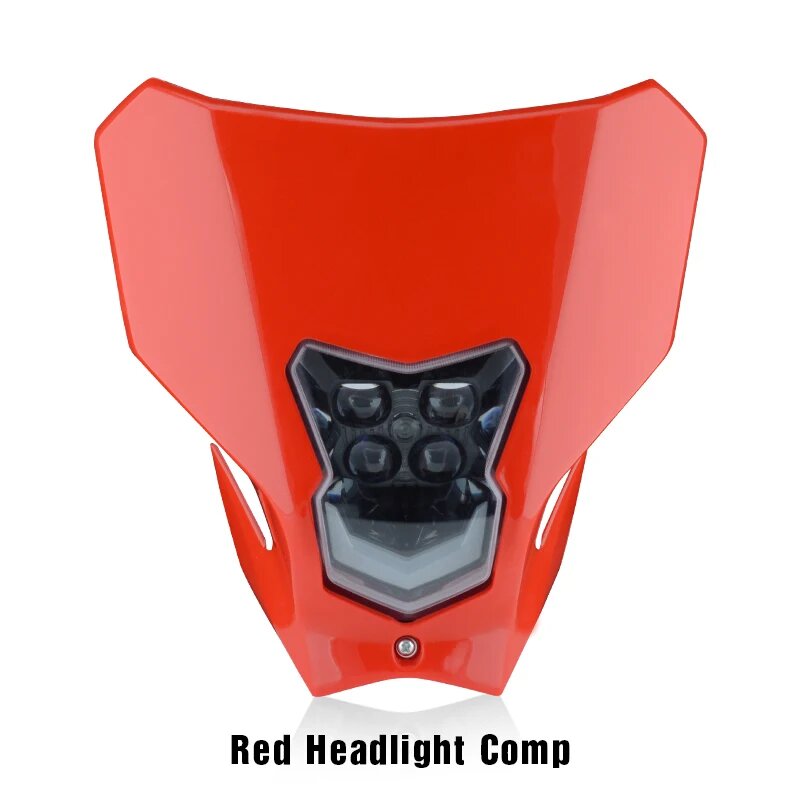 Красная фара для мотоцикла Honda CRF450L/XR