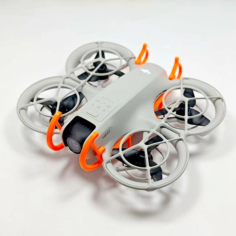 Красный бампер, кронштейн шасси, объектив для DJI NEO (2 шт)