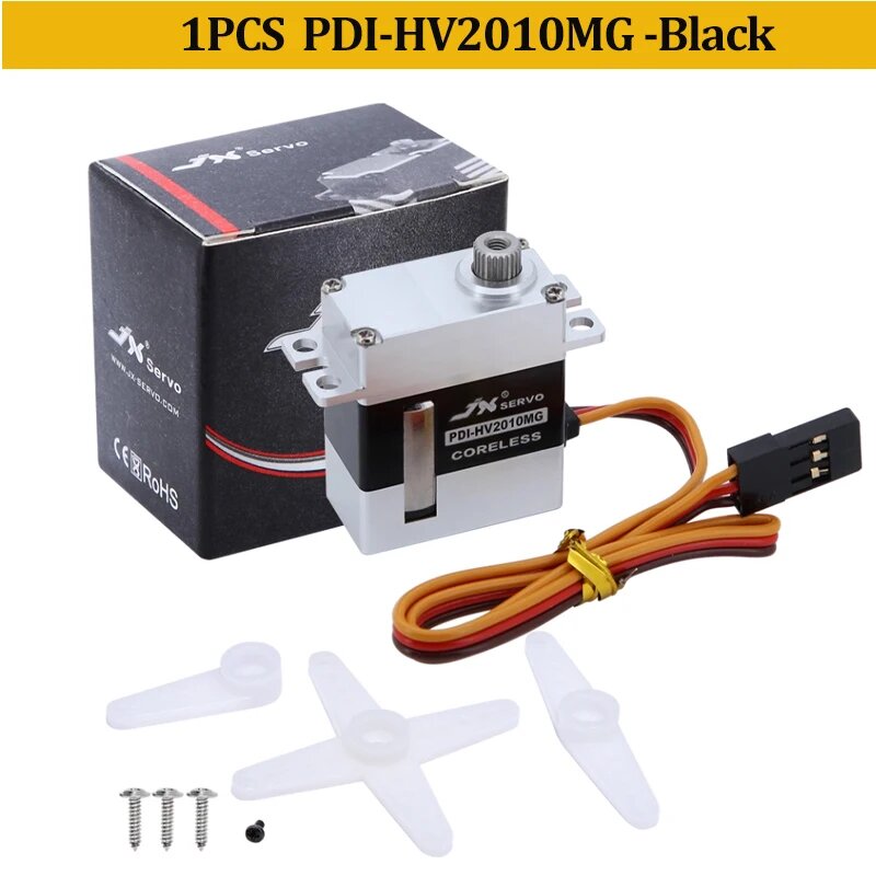 Сервопривод JX Servo PDI-HV2010MG, черный