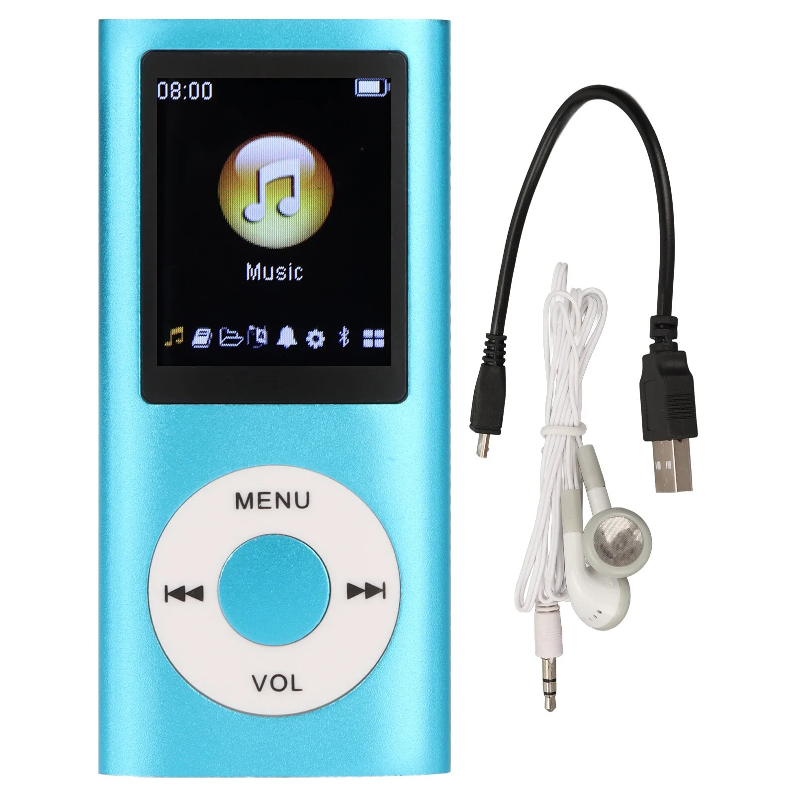 NVPONE MP3-плеер Синий, Blue