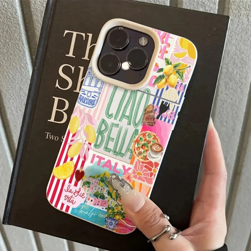 Чехол для iPhone 15 Pro Max "Ciao Bella Italy"