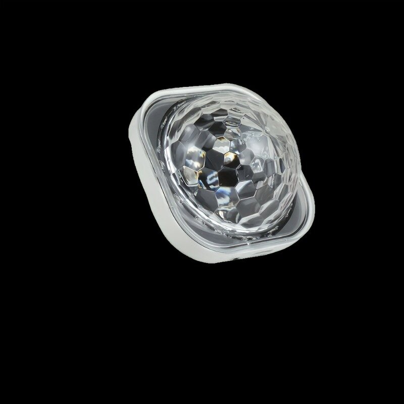Мини-диско-шар LED-стробоскоп браслет-проектор "Звездное небо", портативный ручной проектор с регулируемой цветной подсветкой, USB-зарядка, цветной стробоскопический эффект, белый