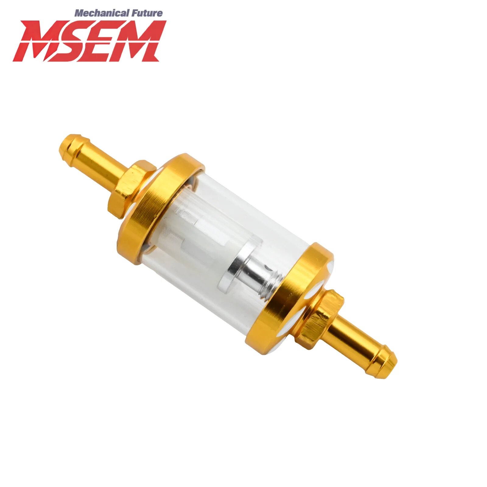 Топливный фильтр 8 мм, топливный шланг, топливный фильтр для квадроциклов Kawasaki, KTM, Yellow
