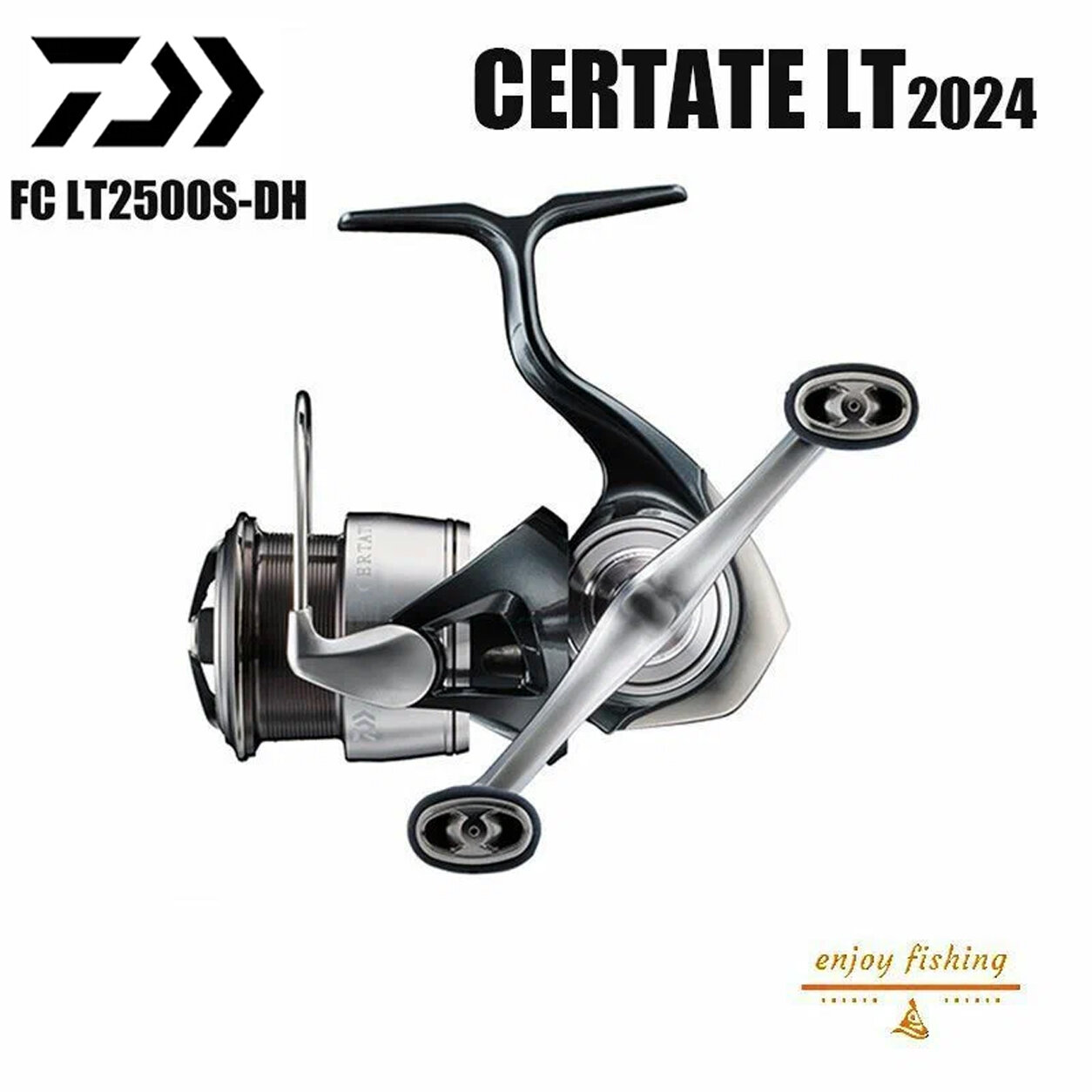 DAIWA 2024 CERTATE FC LT2500S-DH Прялка Рыболовное колесо Рыболовные снасти