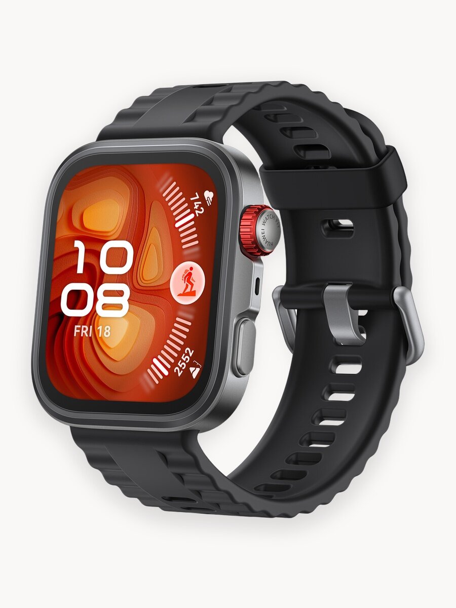 Смарт часы HUAWEI WATCH FIT 4 Pro , 44,5 мм , черный ремешок