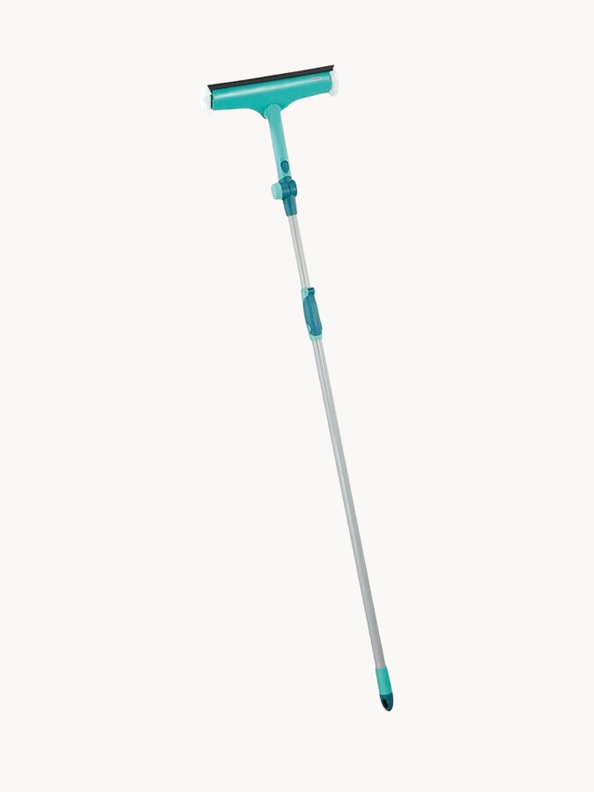 Щетка Leifheit W&F Cleaner L для мытья окон с губкой и телескопической ручкой, 110-190см