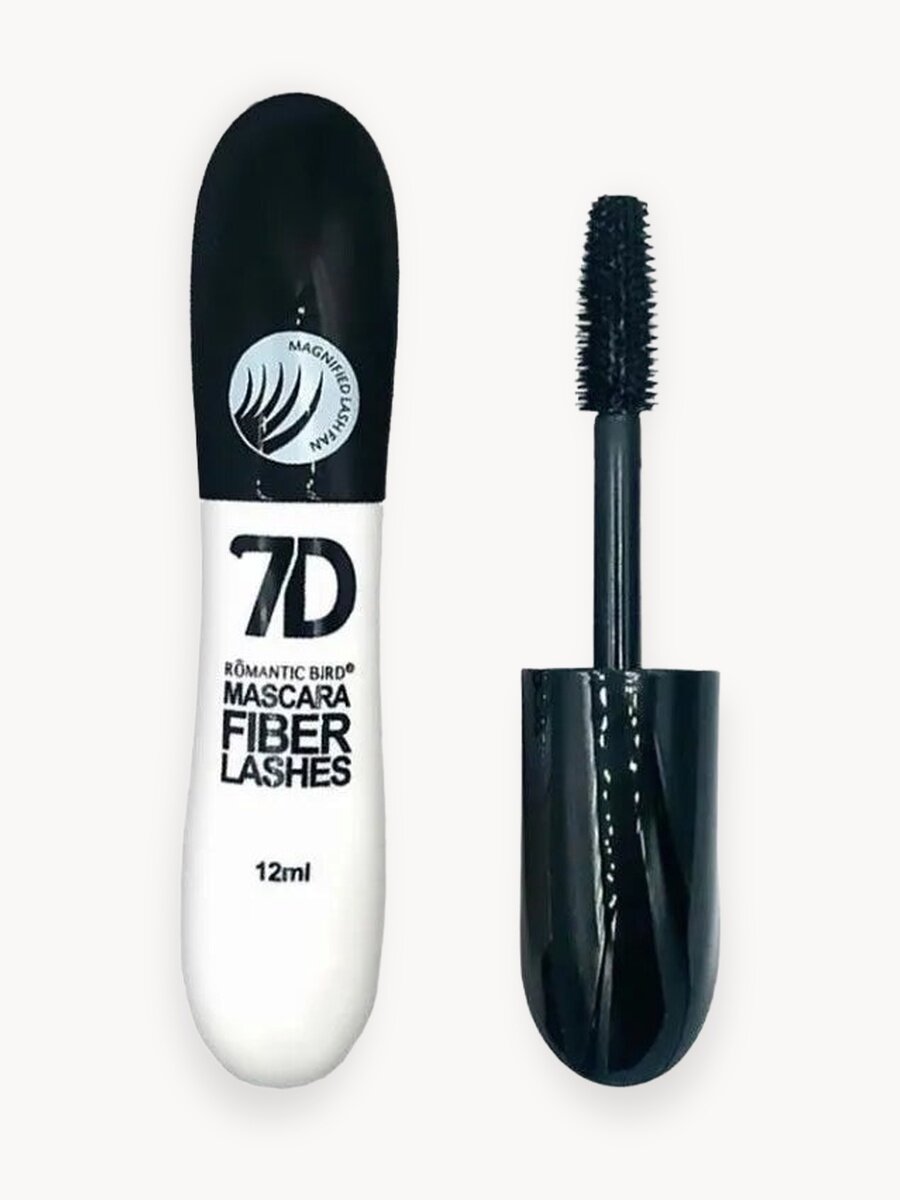 Тушь для ресниц "Million Pauline "7D, для объема, водостойкая, силиконовая