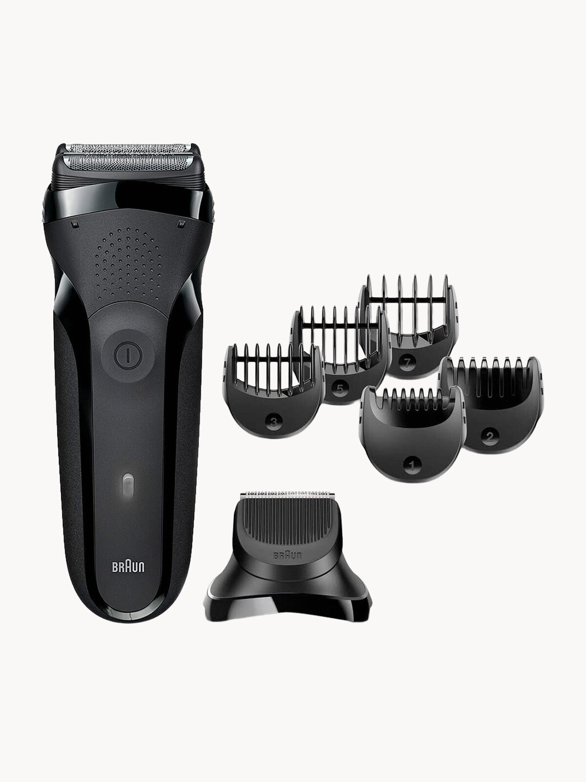 Электробритва сеточная Braun Series 3 300BT, для чувствительной кожи, NiMH, черная