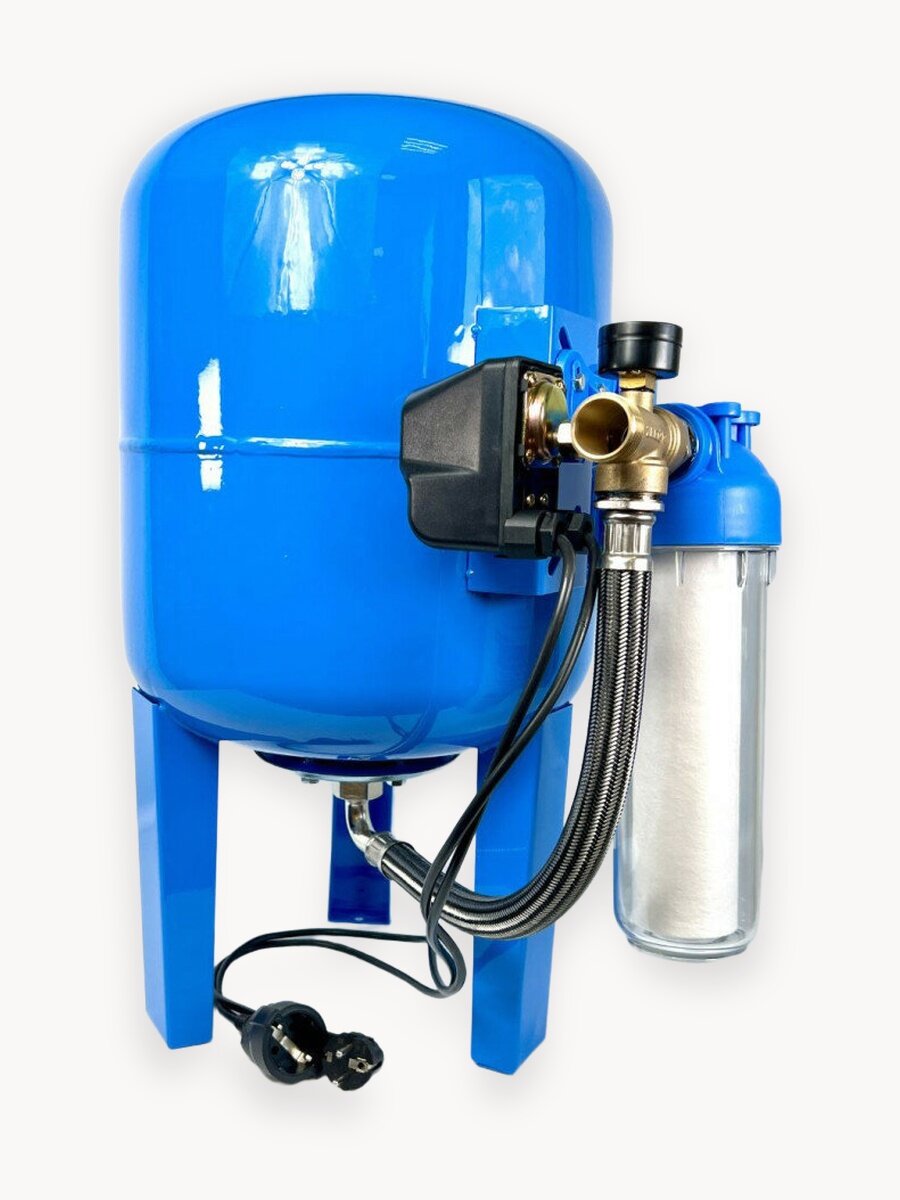 Автобак EcWATER CАВ 80 РД вертикальный